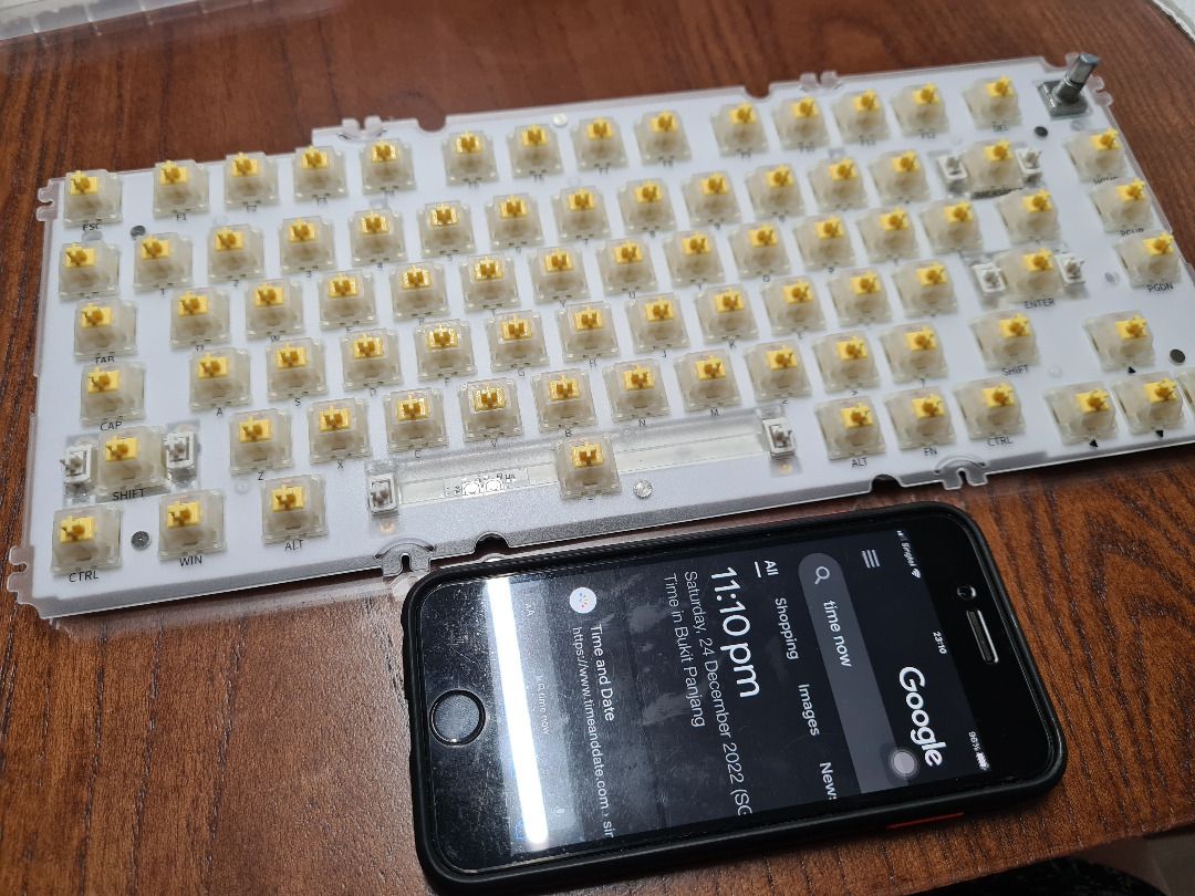 75% Custom Mechanical Keyboard (GodSpeed)- Fully Modded, Computers ...