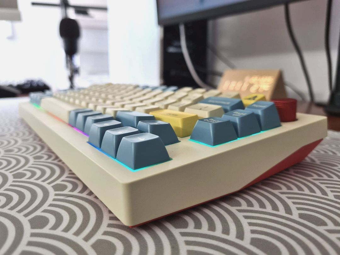 75% Custom Mechanical Keyboard (GodSpeed)- Fully Modded, Computers ...