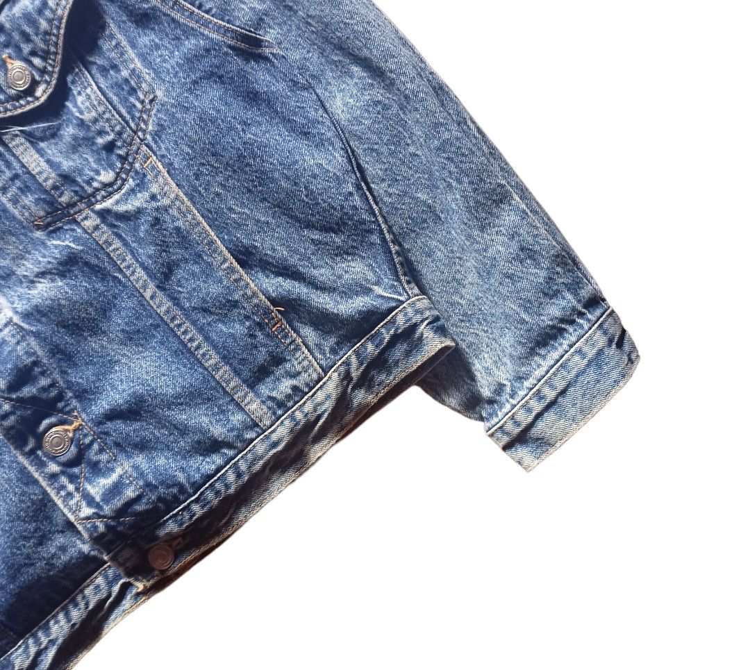 80's Big John Type 3 Trucker Denim Cinch Back Jacket, Men's Fashion ...