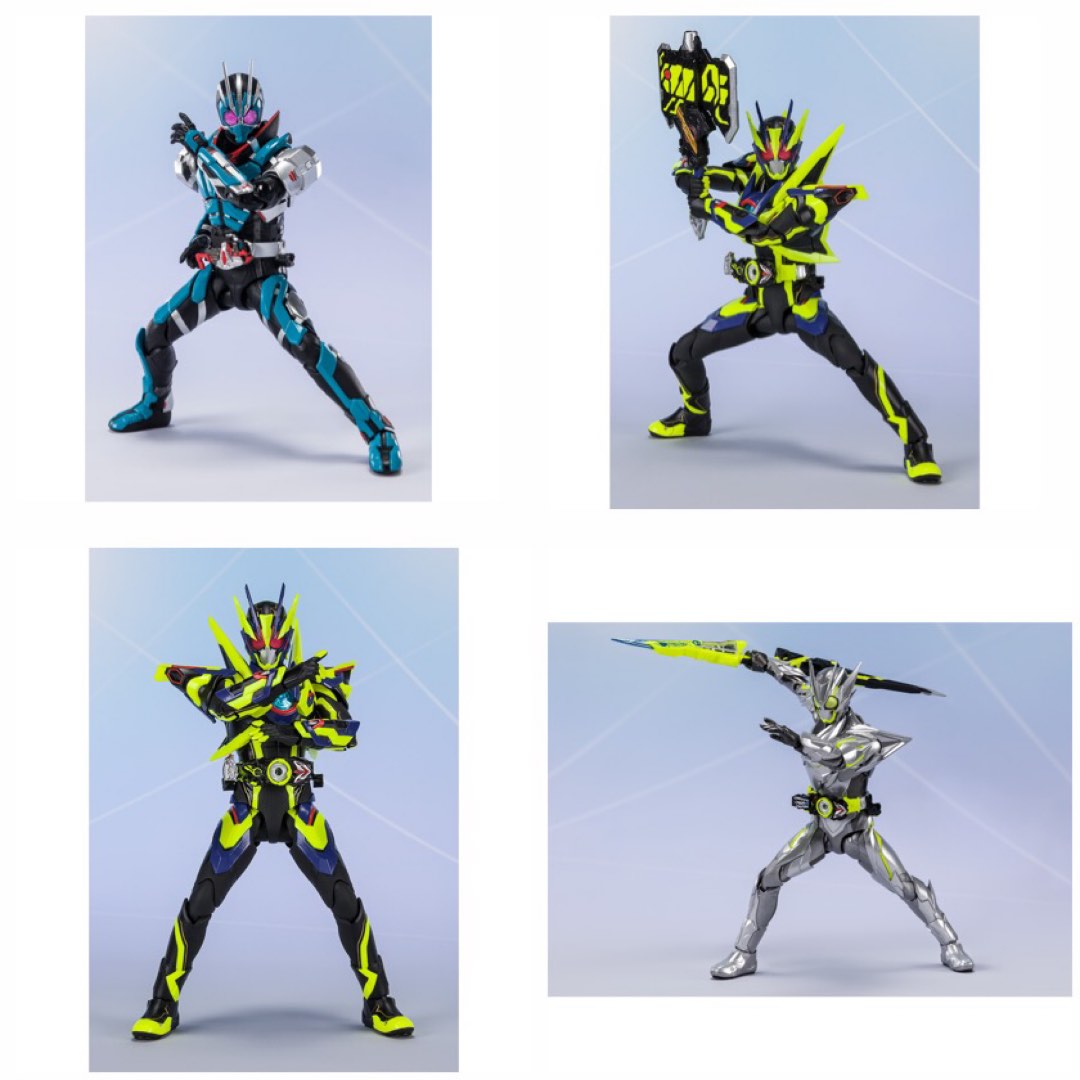 現貨 - 日版 4盒 Shf Zero One - Kamen Rider 01 (留意內容), 興趣及遊戲, 玩具 & 遊戲類 ...
