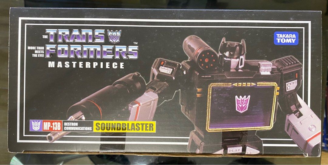 變型金剛 - Takara Tomy Transformers Masterpiece MP-13B Sound Blaster, 興趣及遊戲 ...