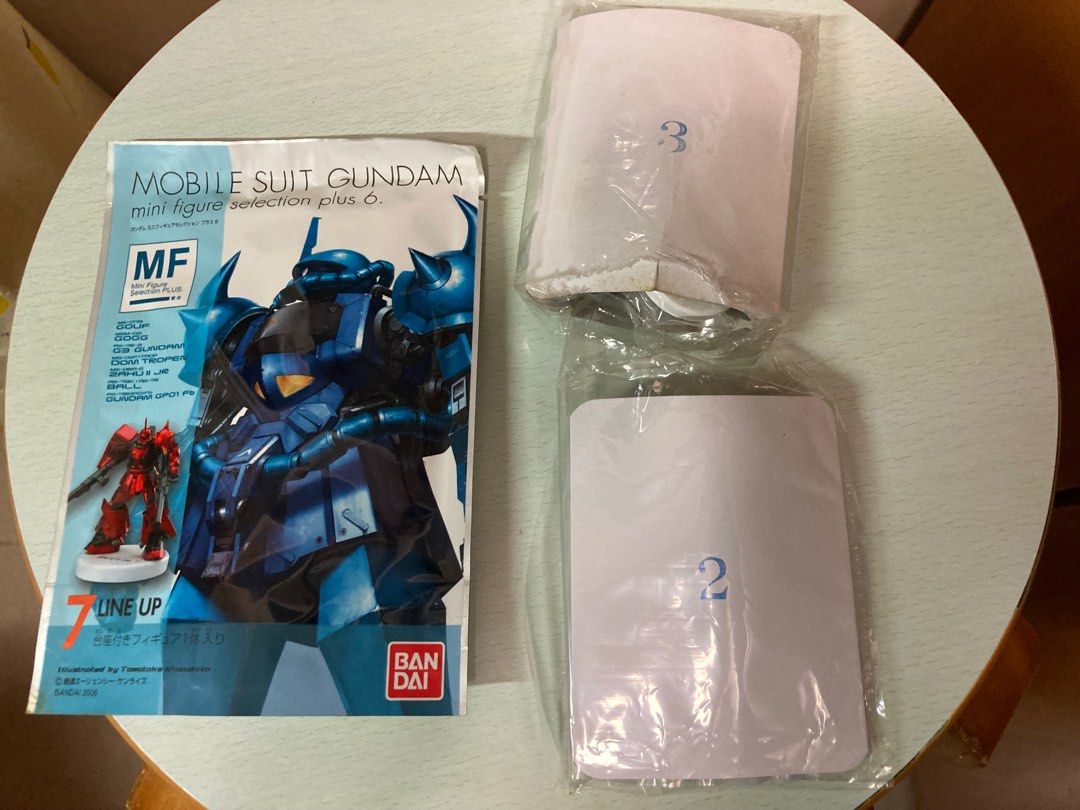 全新 高達樽蓋 GUNDAM MFS PLUS mini figure selection plus Part 2 6 8 套裝 及 散款 內有價錢, 興趣及遊戲, 玩具 & 遊戲類 ...