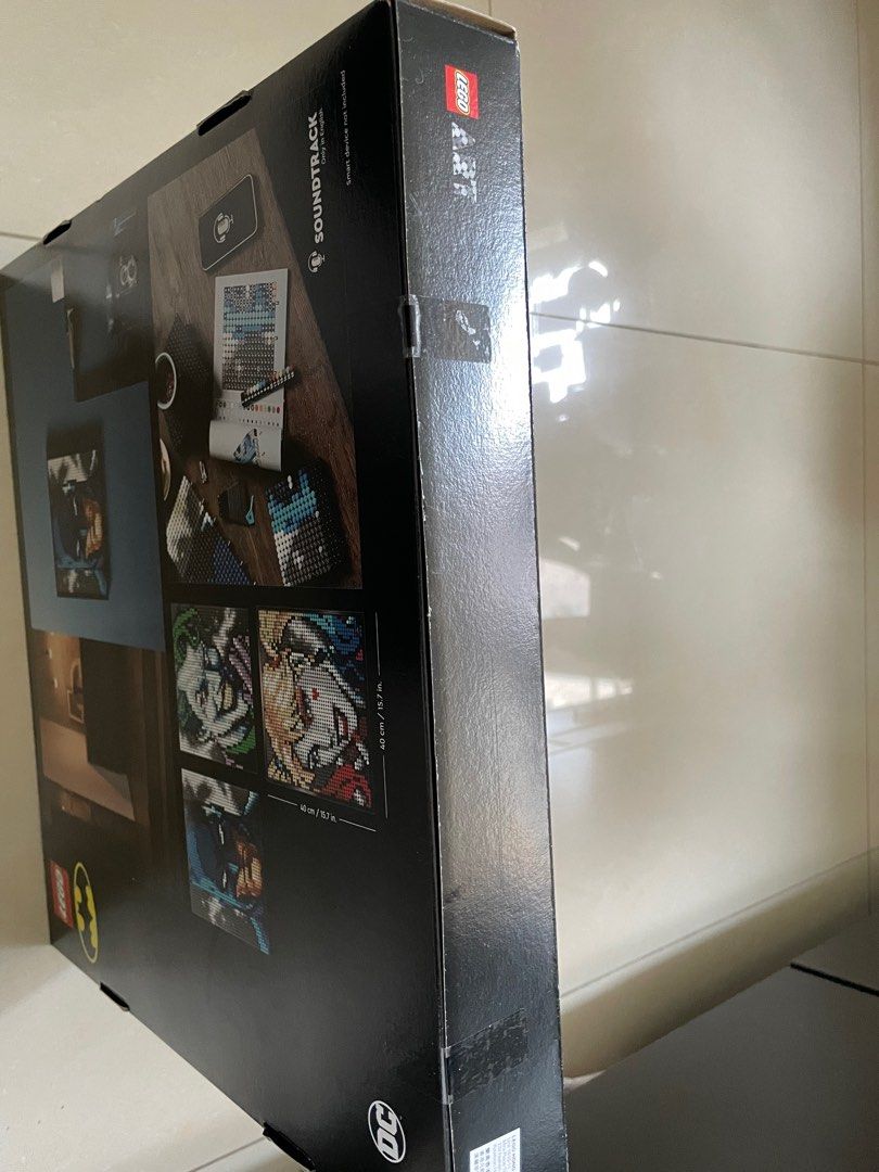 全新 現貨 Lego Art Mosaic (lego 畫）31205 Jim Lee Batman Collection, 興趣及遊戲 ...
