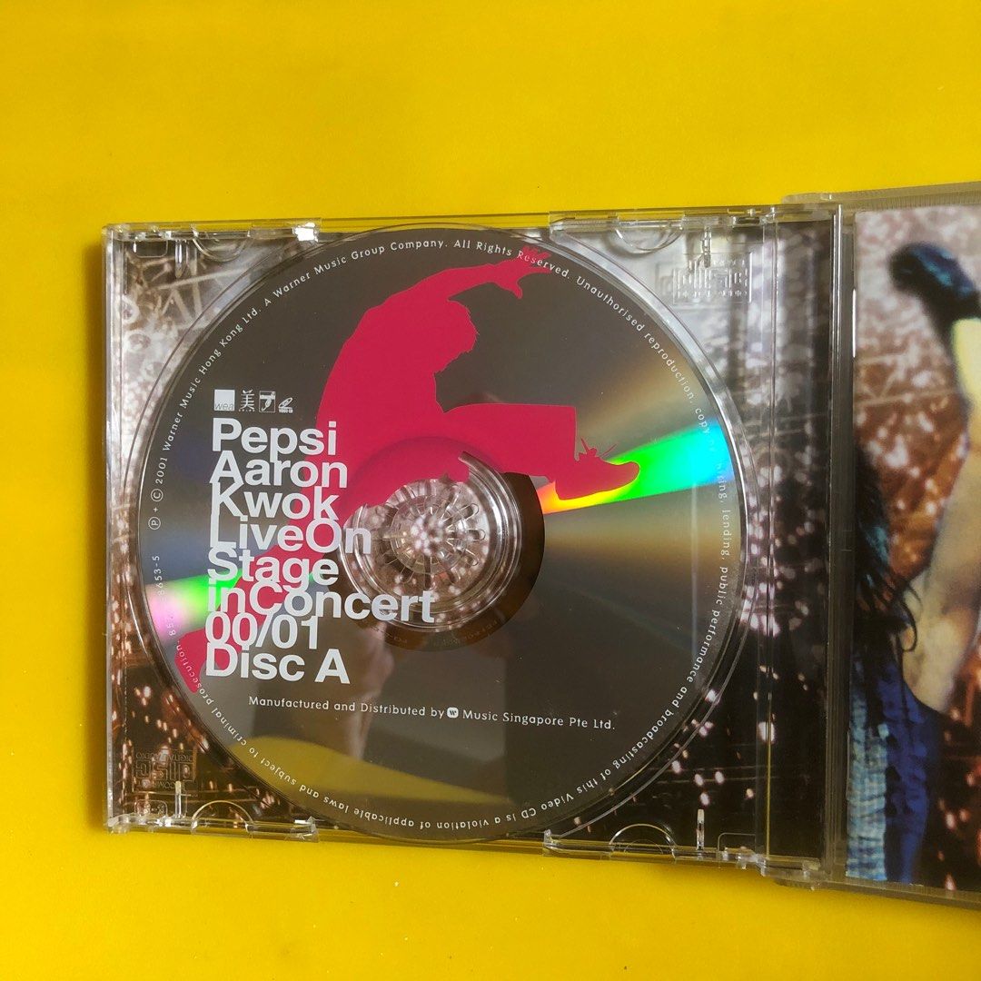 Aaron Kwok Concert Vcd Boxset, Hobbies & Toys, Music & Media, CDs & DVDs on Carousell