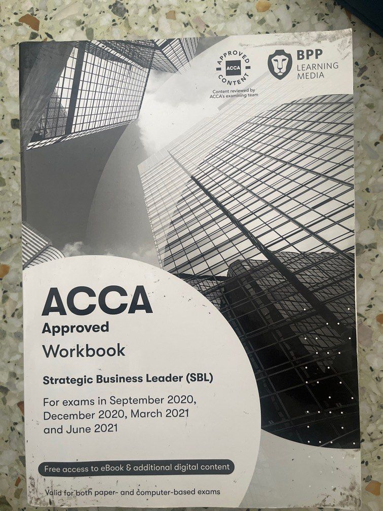 Acca (sbl) textbook, Hobbies & Toys, Books & Magazines, Textbooks on ...
