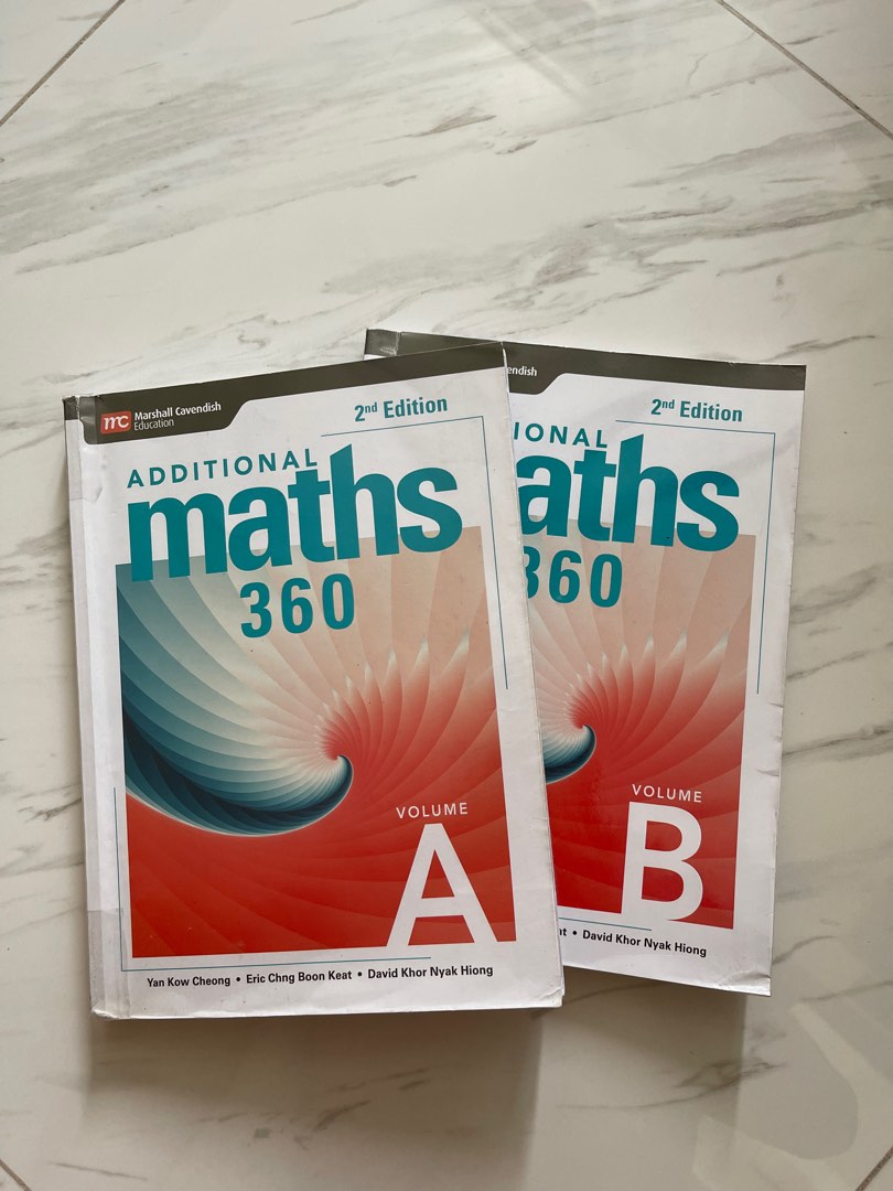 Additional Maths 360 Vol.A & B, Hobbies & Toys, Books & Magazines ...