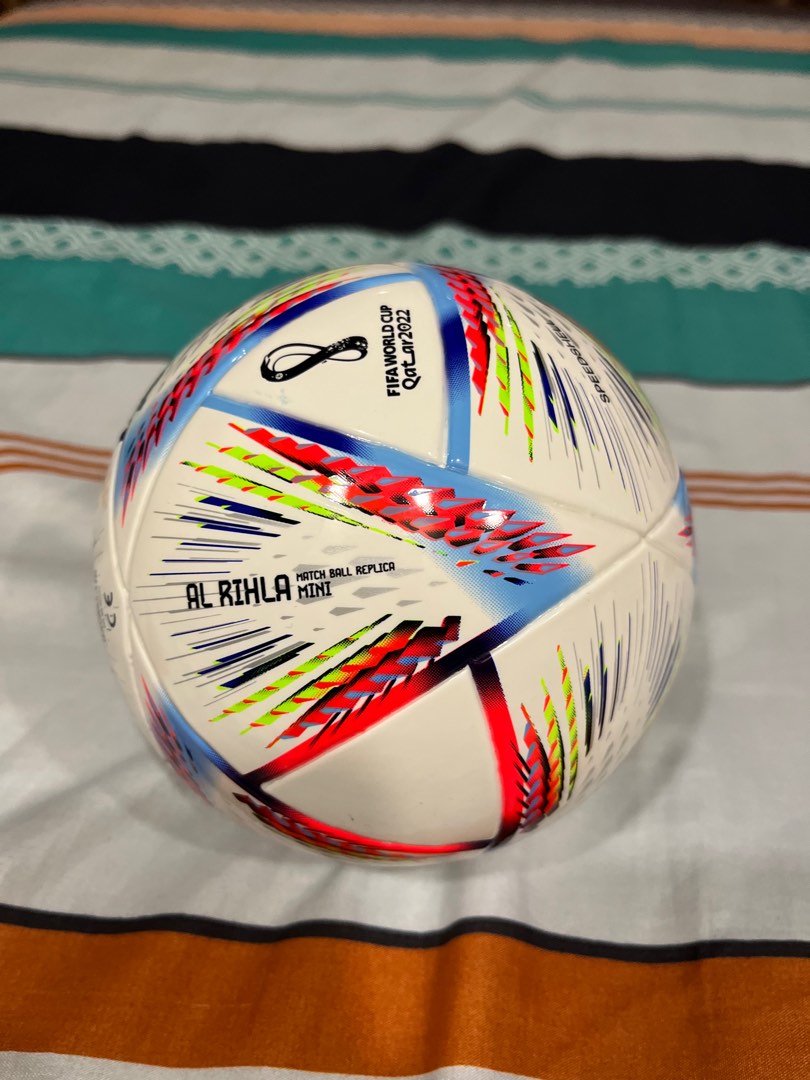 ADIDAS MINI FIFA WORLD CUP MATCH BALL REPLICA, Sports Equipment, Sports ...