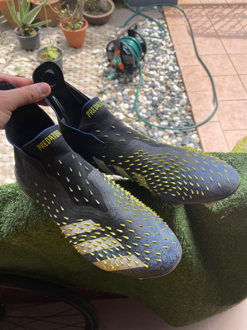 ADIDAS PREDATOR FREAK+ FG 'DEMONSKIN - BLACK, Men's Fashion, Footwear ...