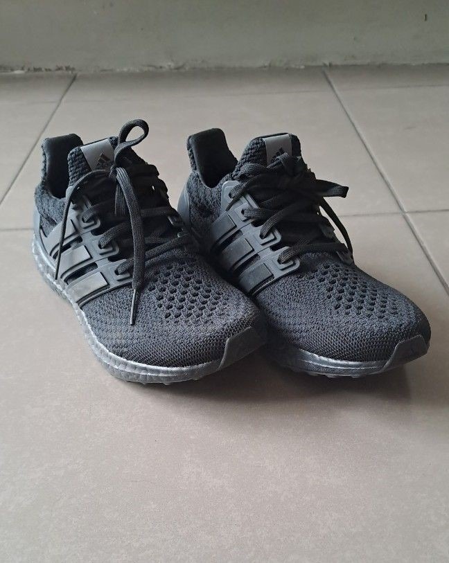Adidas Ultraboost 5.0 DNA Full Black Women (ukuran 38), Fesyen Wanita ...