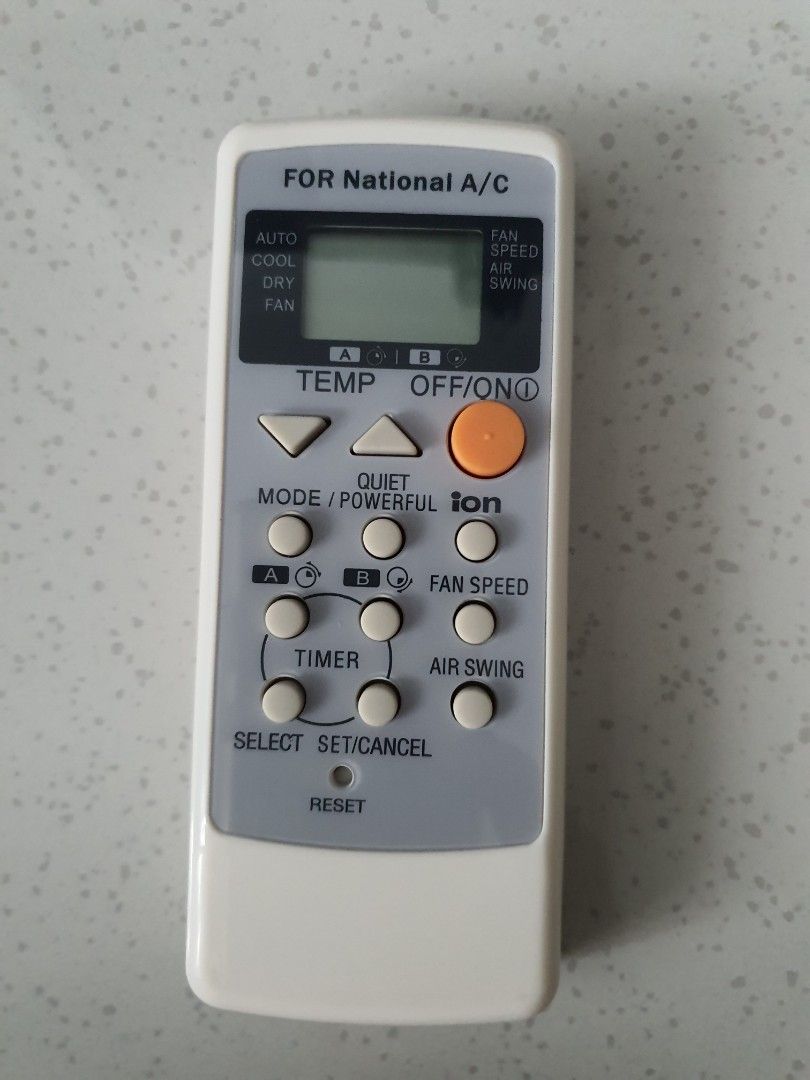 Air con remote control - Fujitsu, National, Universal, TV & Home ...