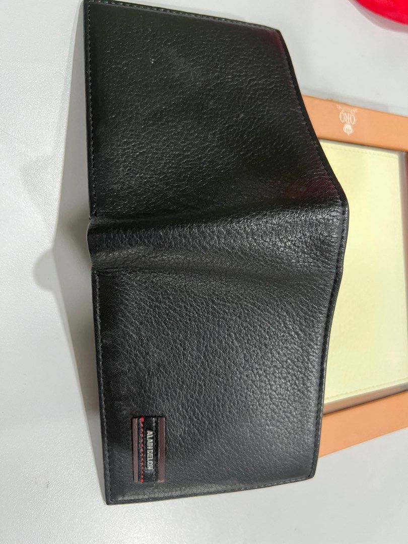 Alain Delon Leather Wallet, Men's Fashion, Watches & Accessories ...