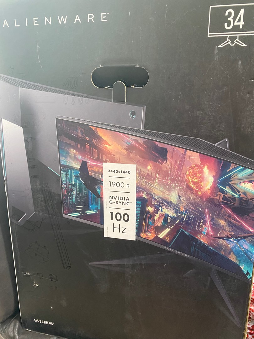 Alienware AW3418DW, Computers & Tech, Parts & Accessories, Monitor ...