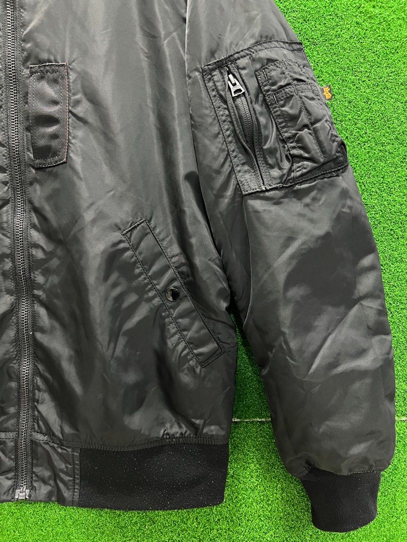 Alpha Industries Reversible JACKET FLYERS INTERMEDIATE MA-1, Men's Fashion, Coats, Jackets and ...