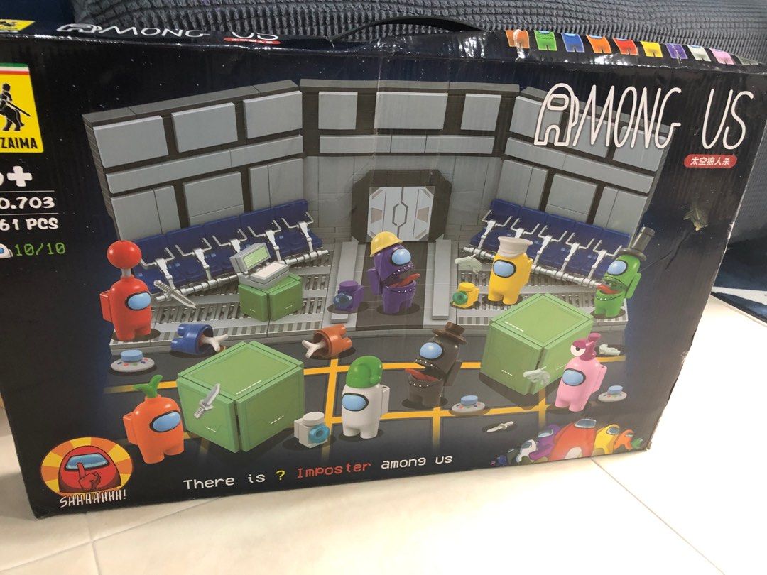 Among Us Building Blocks Lego, Hobbies & Toys, Toys & Games on Carousell