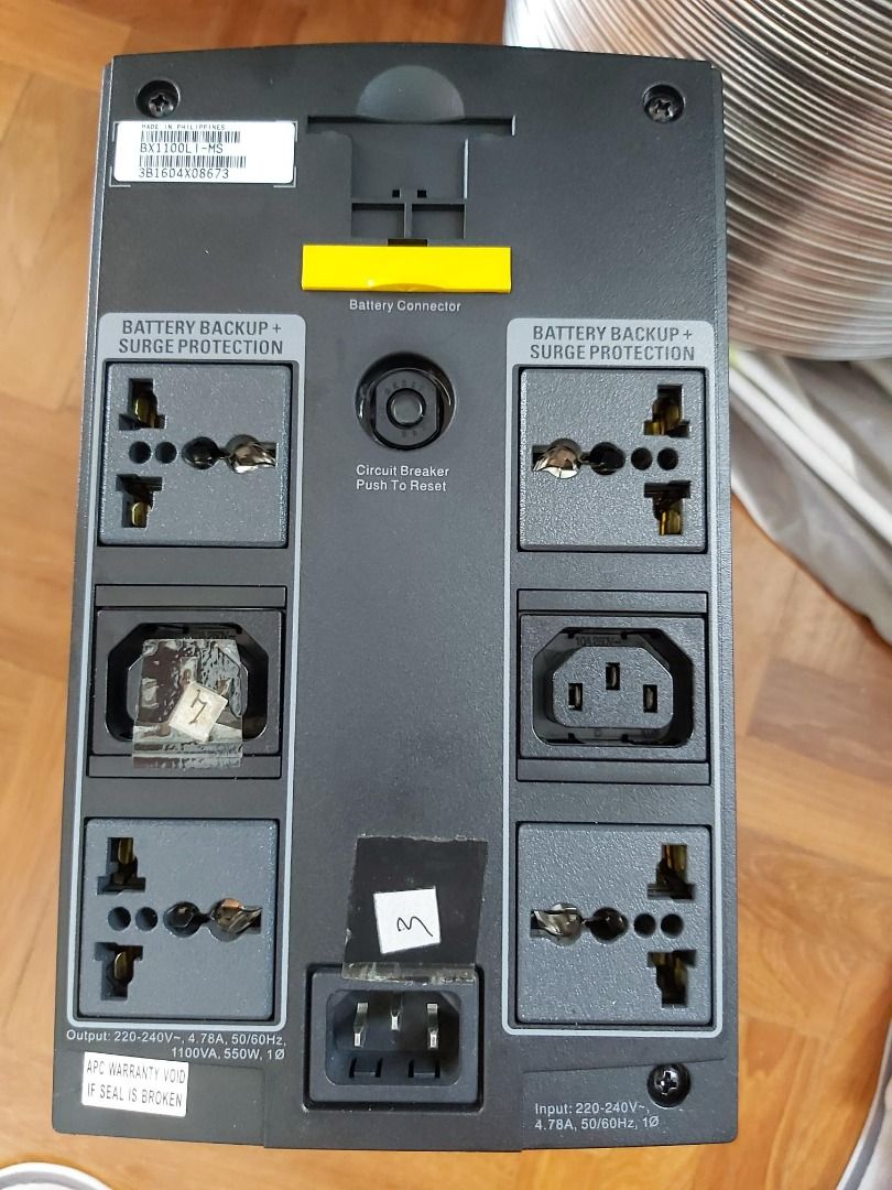 APC back-ups 1100, Computers & Tech, Office & Business Technology on ...