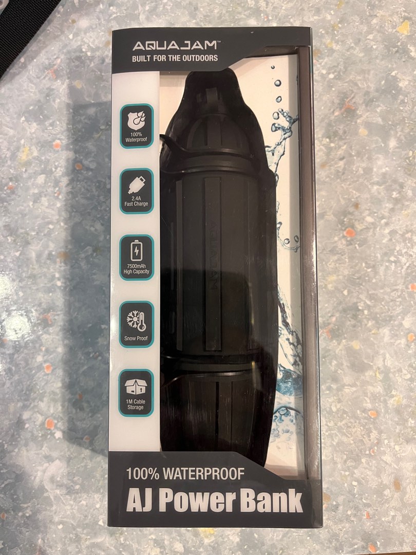 Aquajam AJ Power Bank 叉電器｜充電器｜尿袋, 手提電話, 電話及其他裝置配件, 電池及充電器 - Carousell