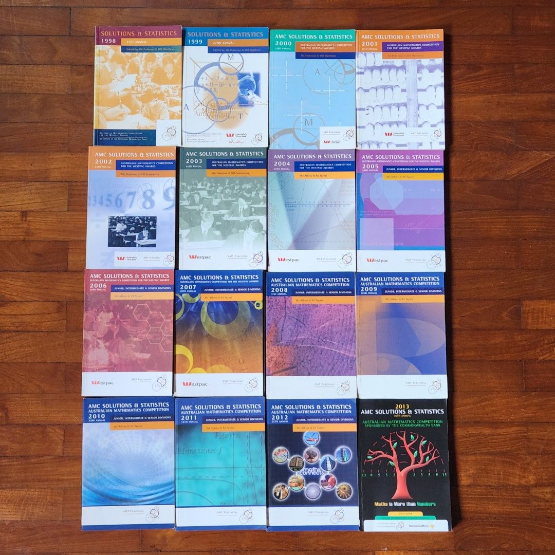 Australian Mathematics Competition, Hobbies & Toys, Books & Magazines ...