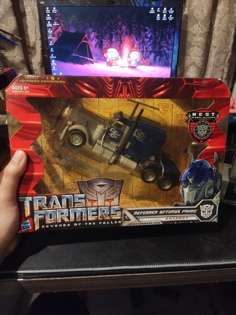AUTHENTIC HASBRO OPTIMUS PRIME TRANSFORMERS REVENGE OF THE FALLEN ROTF ...