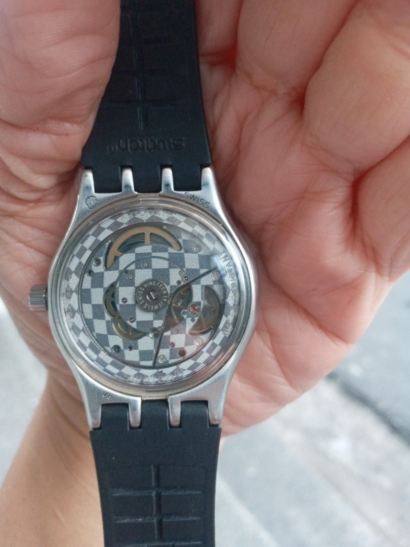 Authentic SWATCH automatic watch, Men's Fashion, Watches & Accessories ...