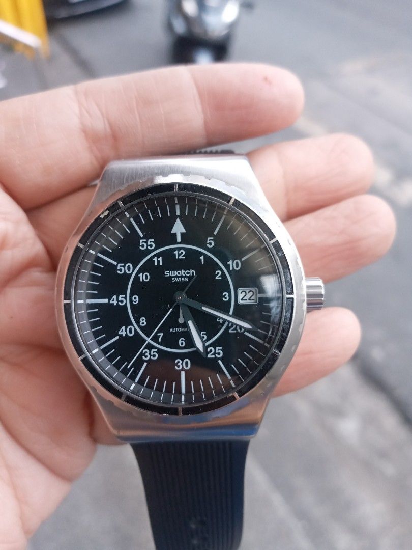 Authentic SWATCH automatic watch, Men's Fashion, Watches & Accessories ...
