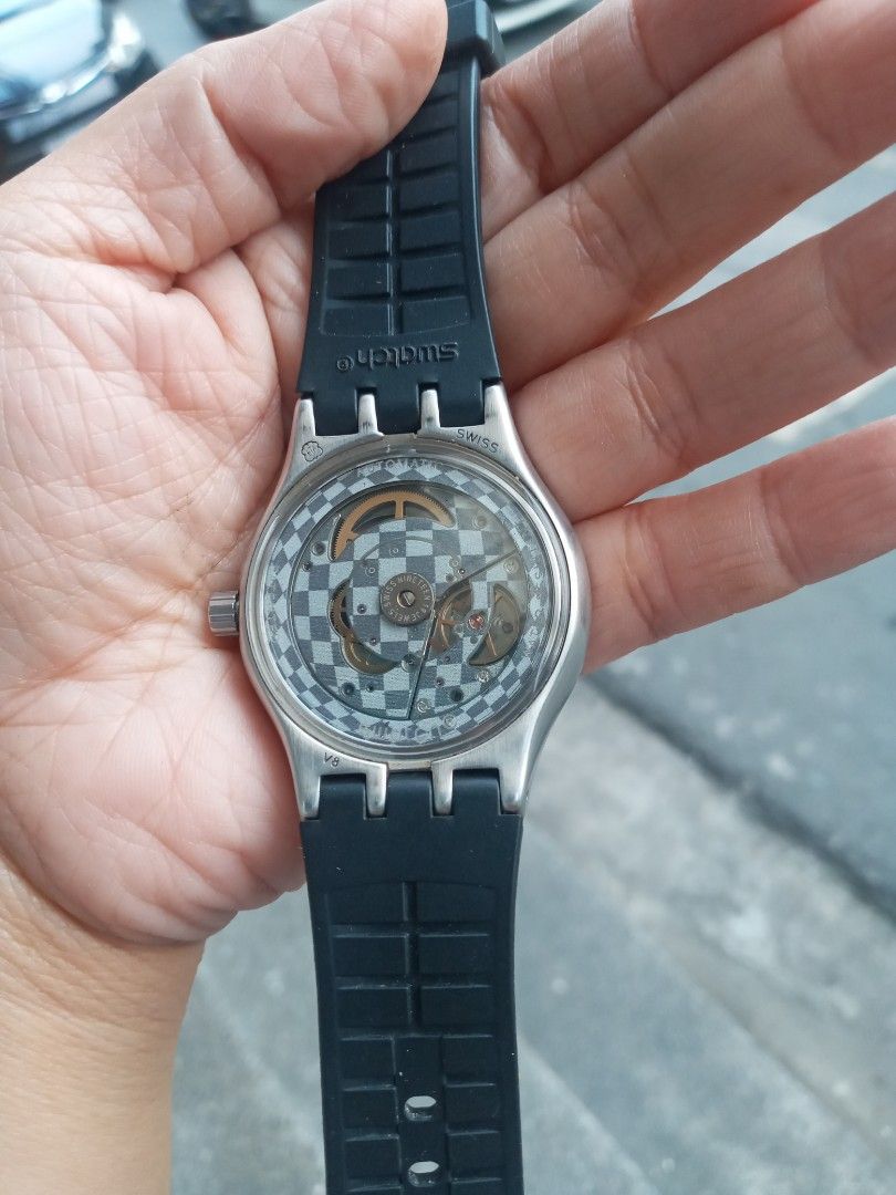 Authentic SWATCH automatic watch, Men's Fashion, Watches & Accessories ...