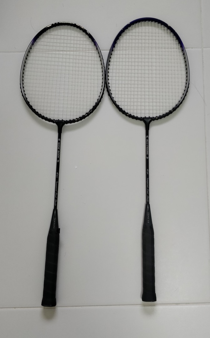 Badminton rackets (pair), Sports Equipment, Sports & Games, Racket ...