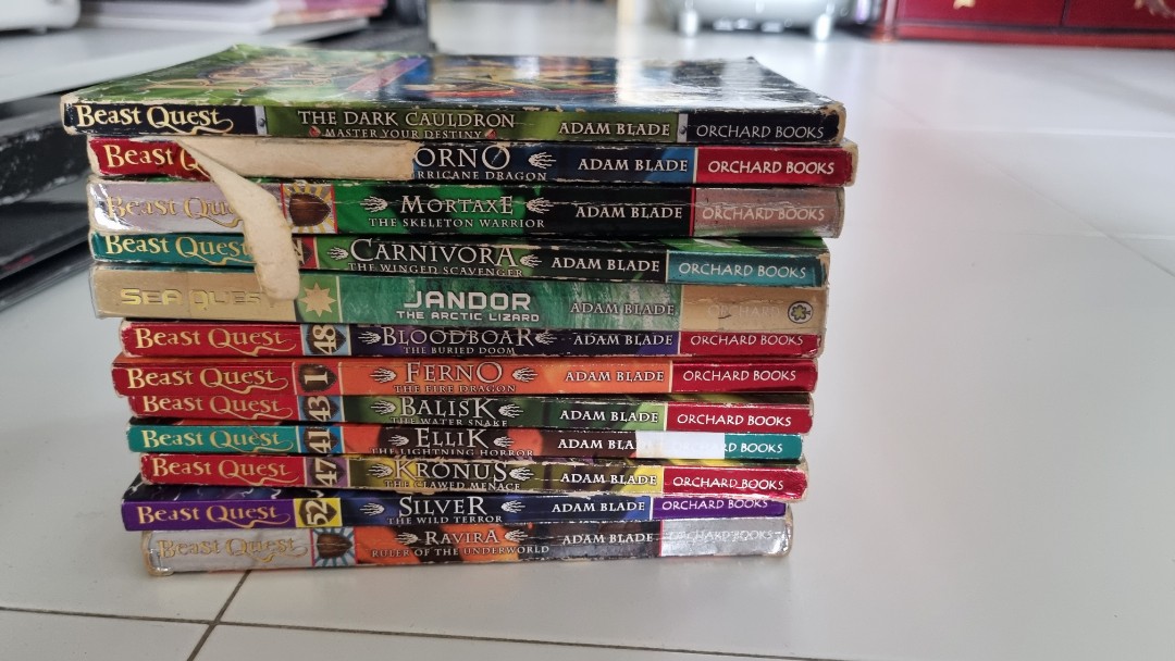 Beast quests story books, Hobbies & Toys, Books & Magazines, Children's ...