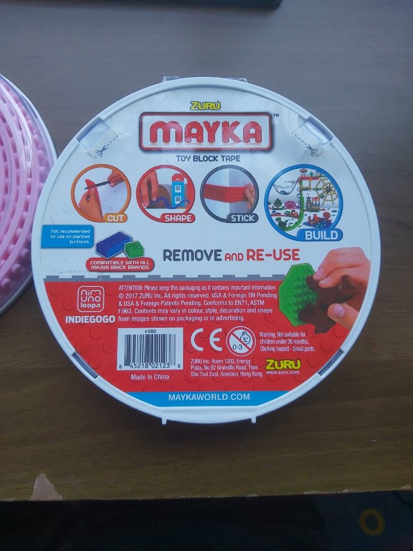 Lego Block Tape Bendable, Hobbies & Toys, Toys & Games on Carousell