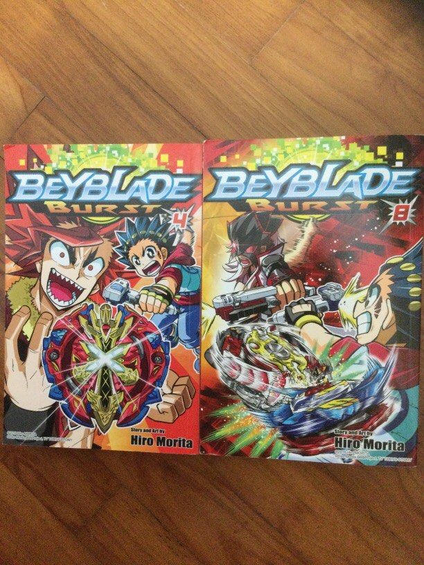 Beyblade books 4 & 8, Hobbies & Toys, Books & Magazines, Fiction & Non ...