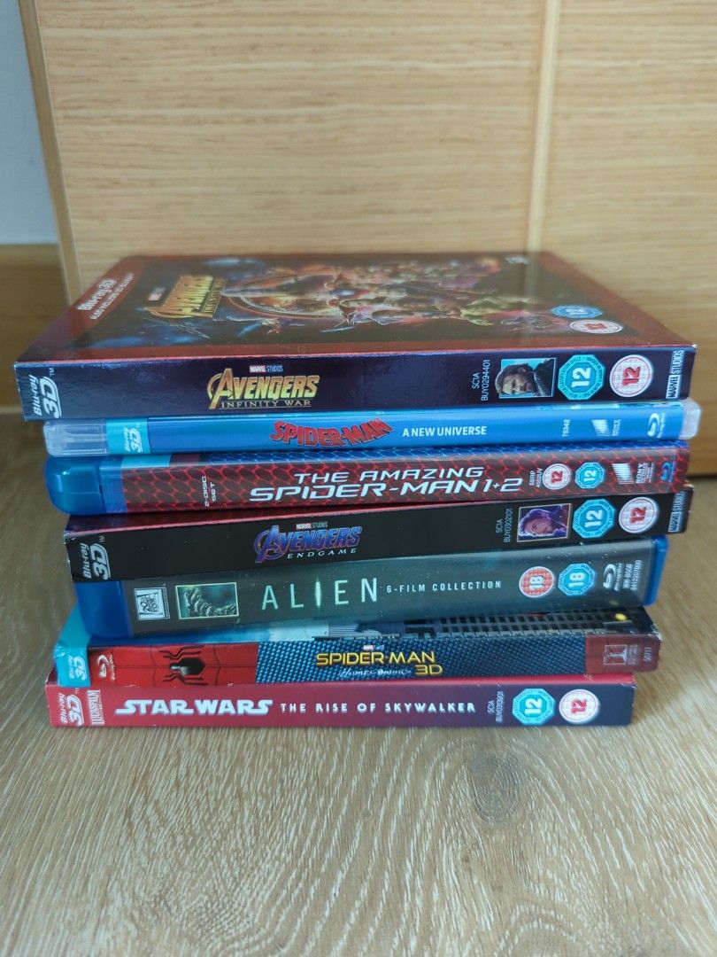 Blu ray 3d blu ray Dvd collection, Hobbies & Toys, Music & Media, CDs ...