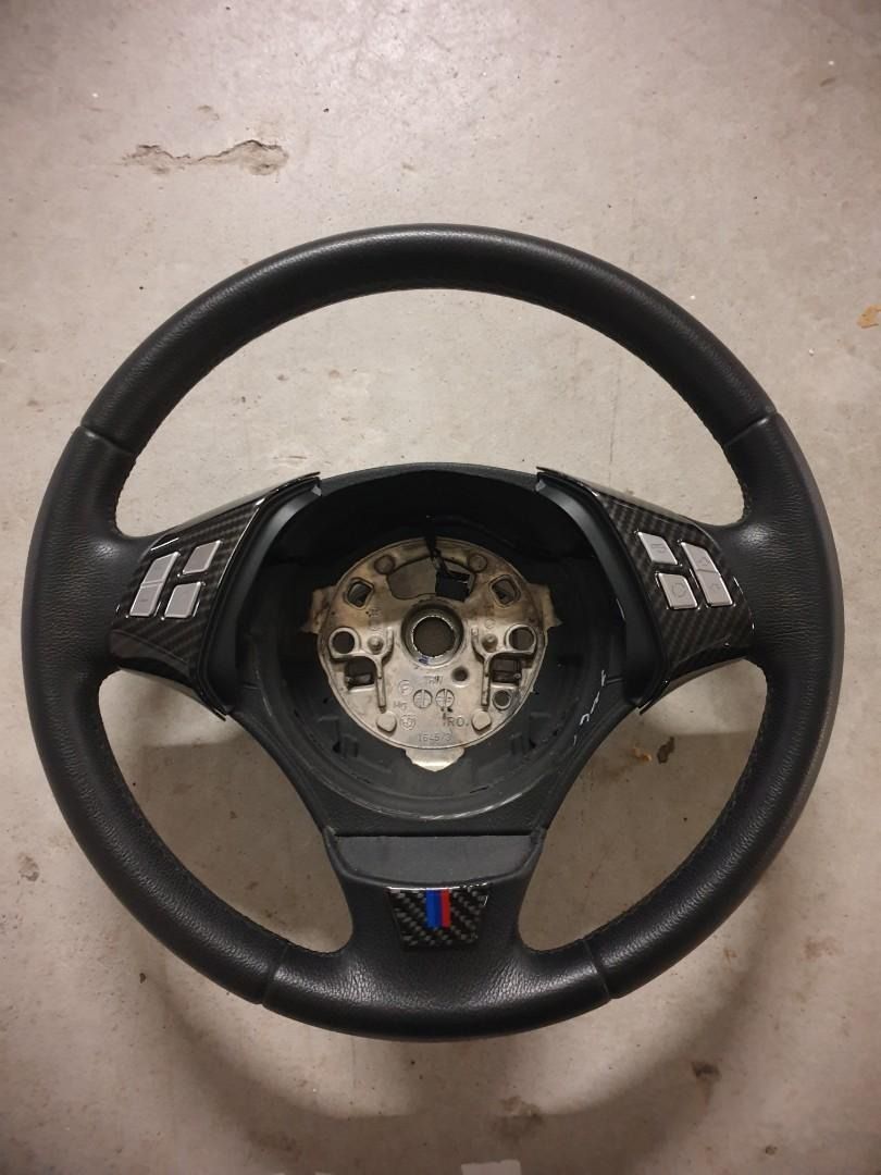 BMW Original Genuine Leather Steering Wheel for BMW 3 Series E90, E92 ...