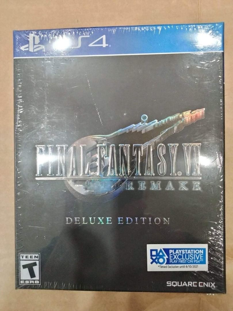 Bnib Final Fantasy Vii Remake First Class Edition Hobbies And Toys