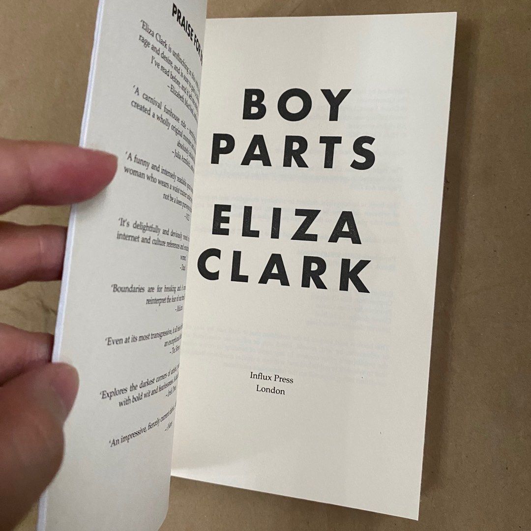 Boy Parts by Eliza Clark, Hobbies & Toys, Books & Magazines, Fiction ...