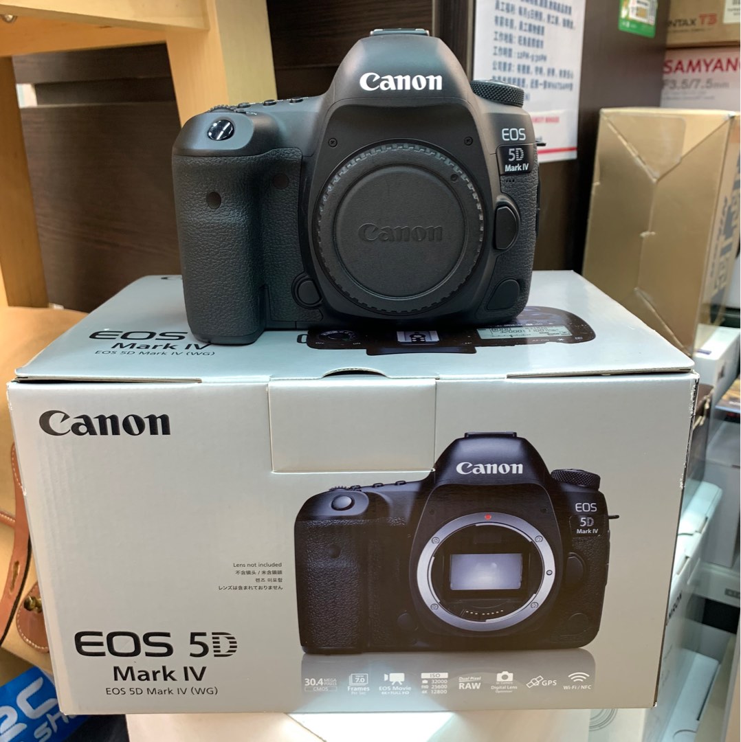 Canon 5D MARK IV body with Grip, Photography, Cameras on Carousell