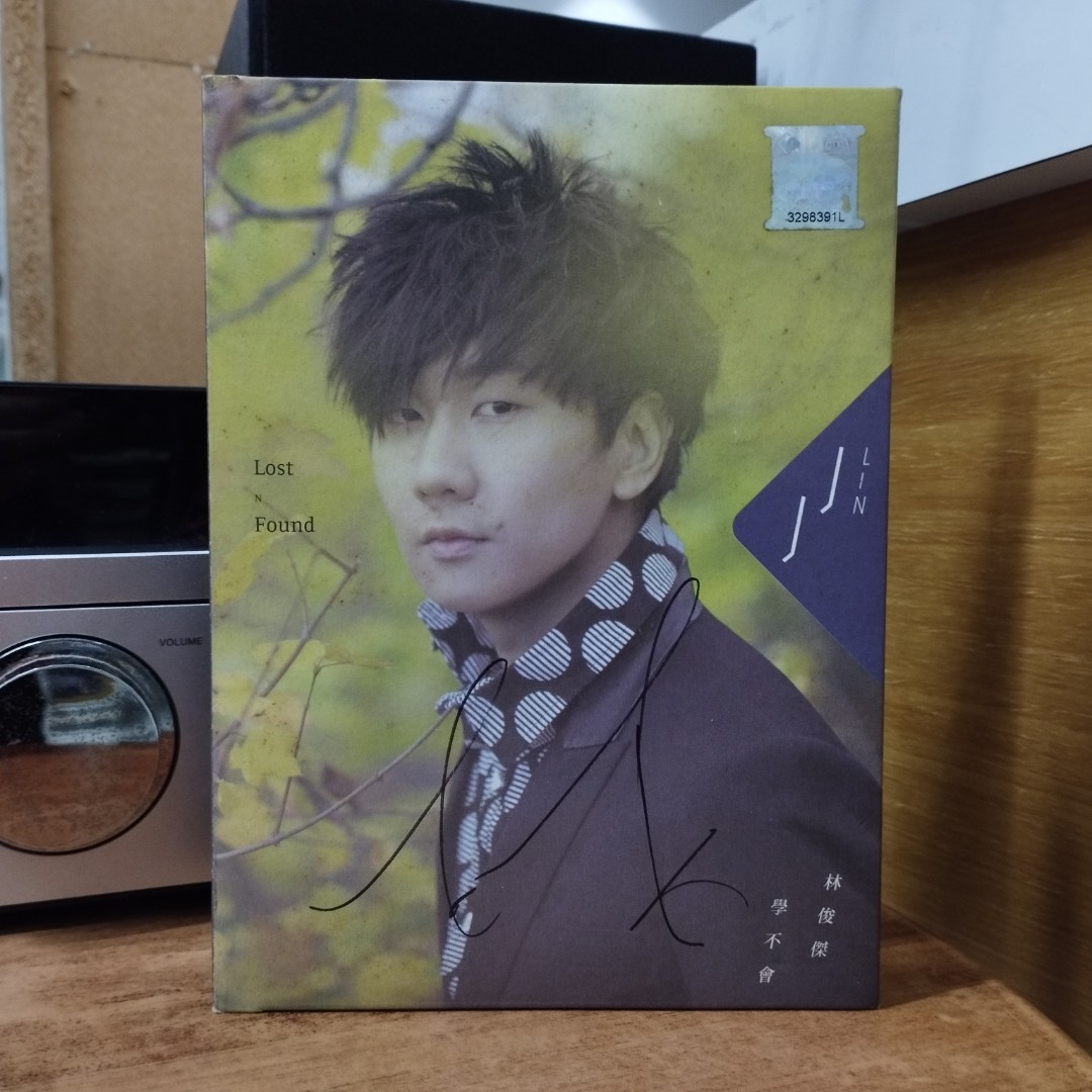 (CD+DVD) 林俊傑 學不會 JJ LIN LOST N FOUND signed album, Hobbies & Toys ...