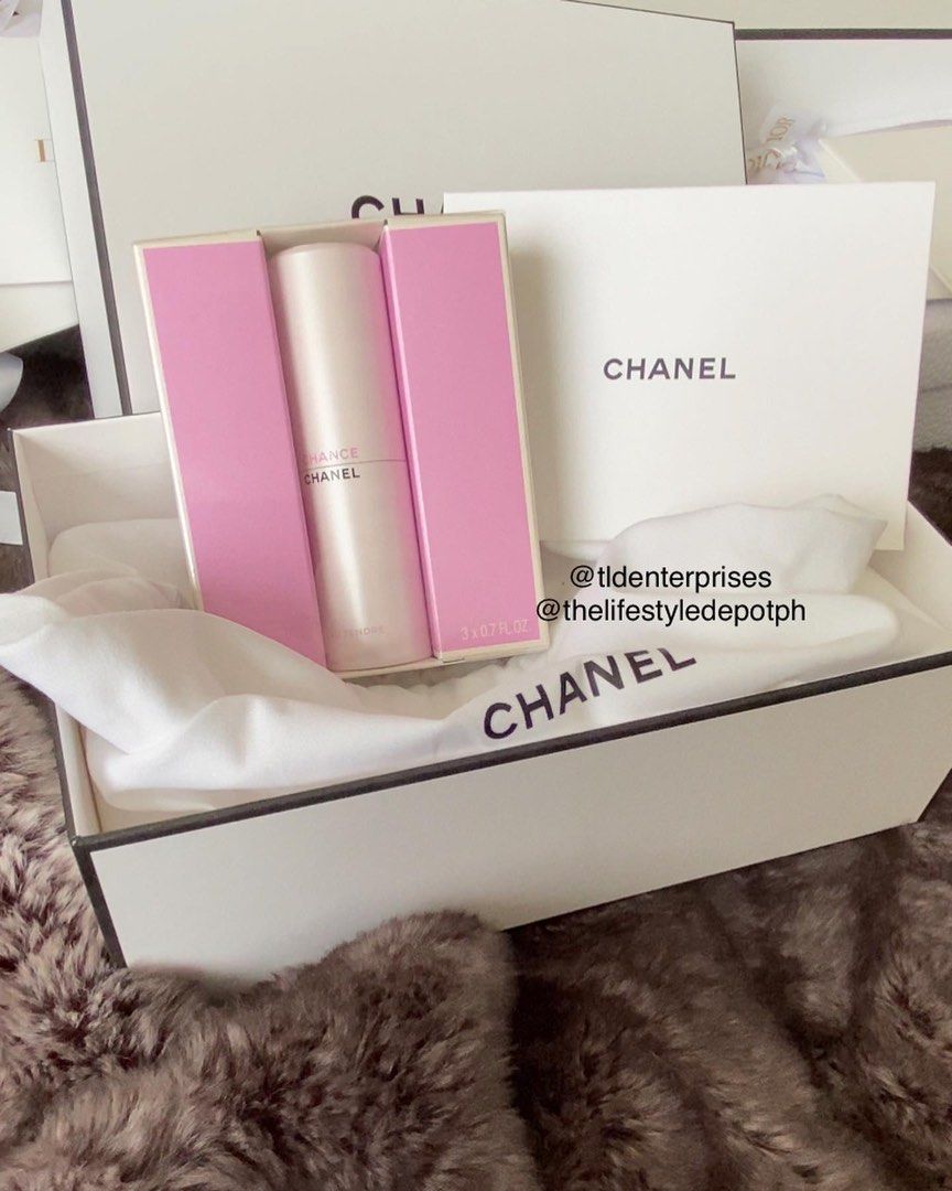 Chanel Chance Twist and Spray Gift Set, Beauty & Personal Care ...