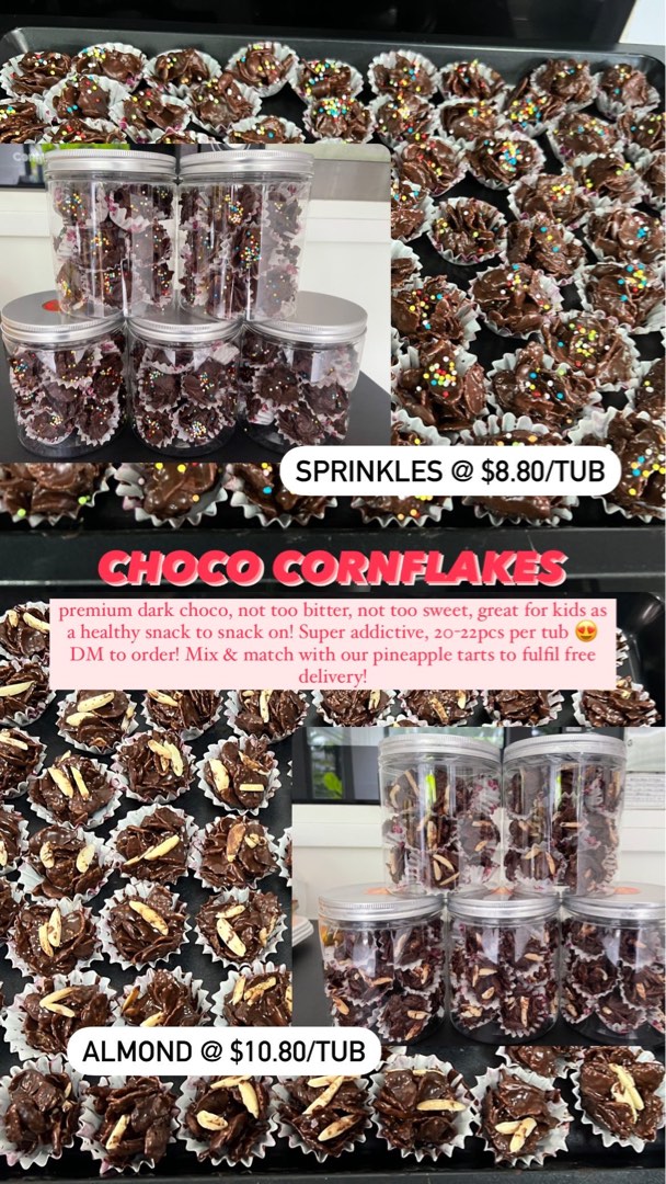 Choco Cornflakes, Food & Drinks, Homemade Bakes on Carousell