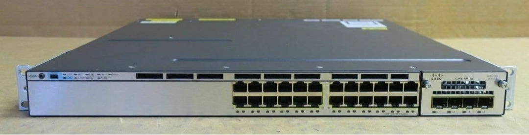 Cisco Catalyst 3750X WS-C3750X-24T-S 24 port Gigabit Ethernet Switch, Computers & Tech, Parts ...