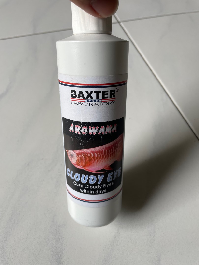 Cloudy eye cure for Arowana by Baxter Labs, Pet Supplies, Homes & Other ...