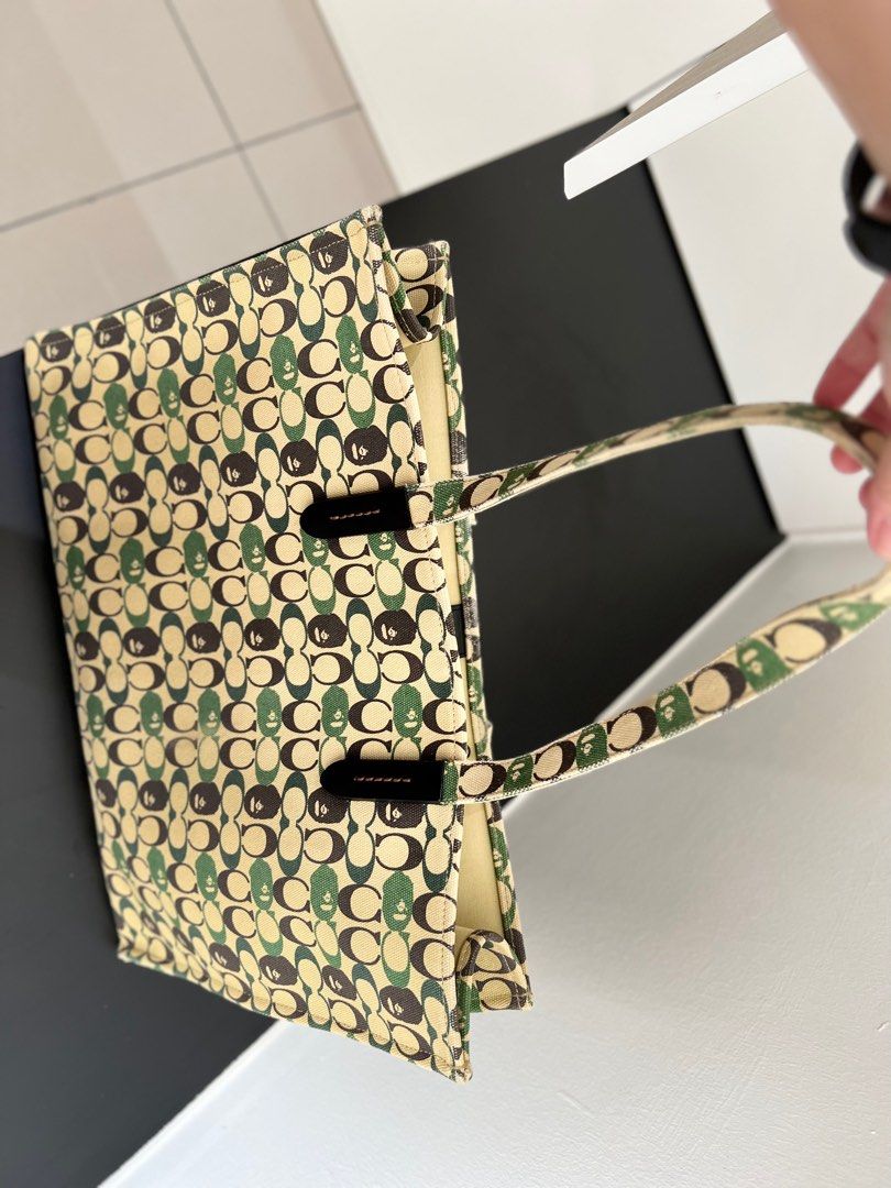 Coach x bape bathing ape bag BAPE, Women's Fashion, Bags & Wallets ...
