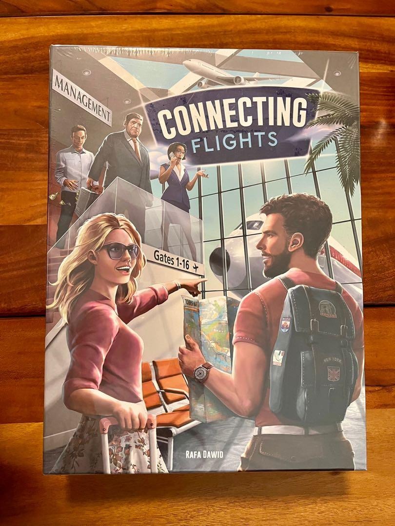 Connecting Flights Board Game, Hobbies & Toys, Toys & Games on Carousell