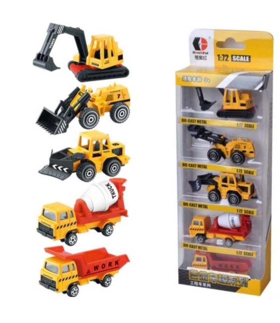 Construction Excavator Vehicle Truck Happy Birthday Cake Topper Worker ...