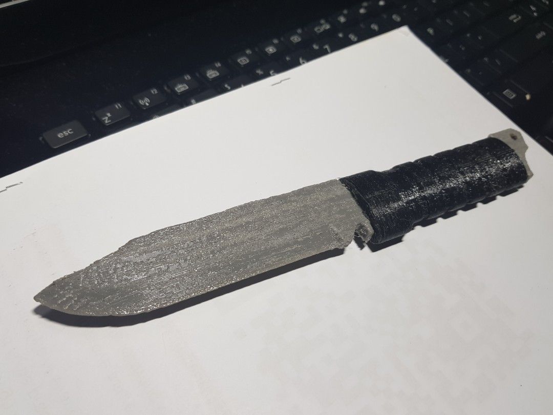 Cosplay knife , Anime 3 parts 3d printed, Hobbies & Toys, Toys & Games ...