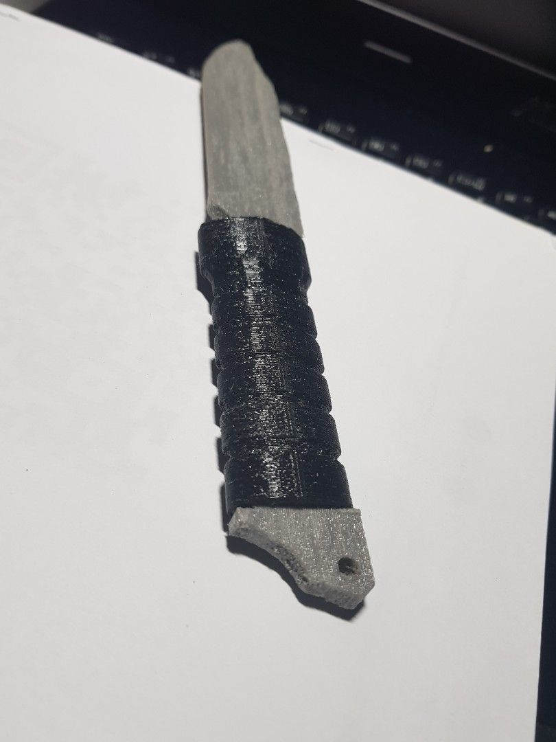 Cosplay knife , Anime 3 parts 3d printed, Hobbies & Toys, Toys & Games ...