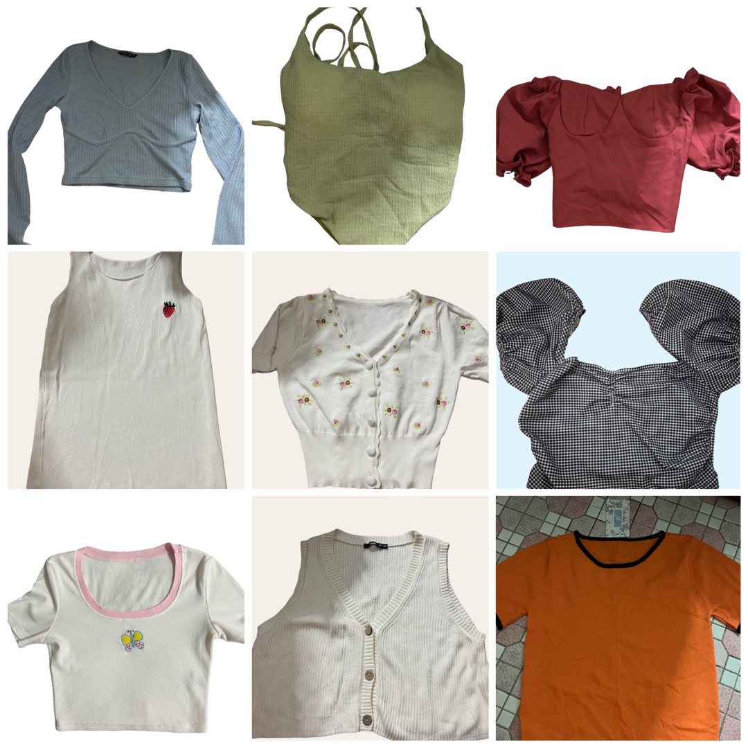 Crop Tops, Women's Fashion, Tops, Other Tops on Carousell