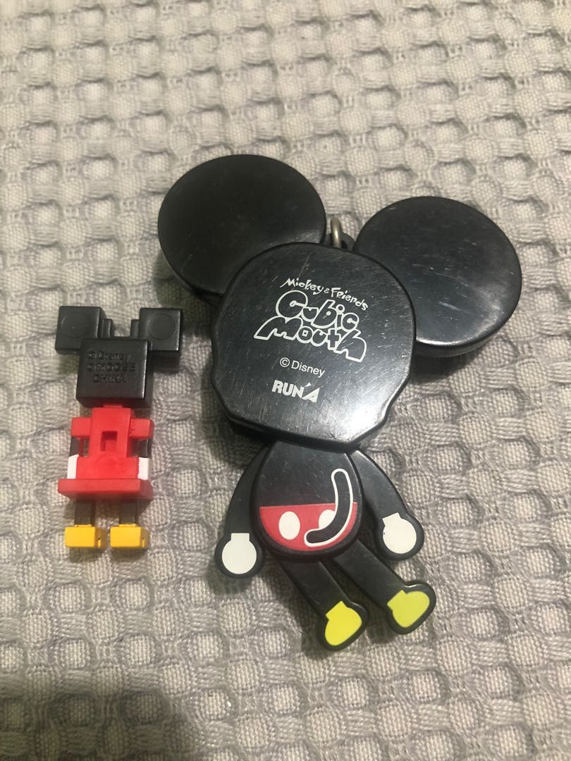 Cubicmouth mickey and miney mouse mini moose figure, Hobbies & Toys ...