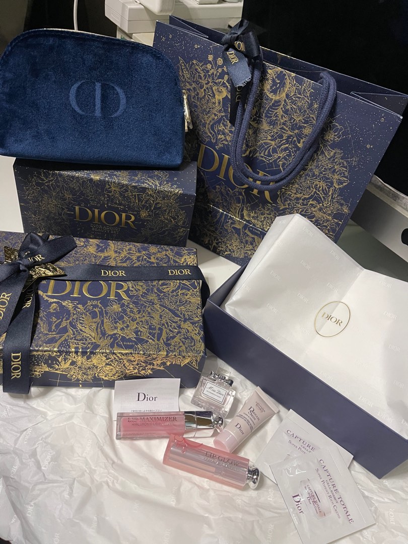 Dior Holiday Gift Set with Gold Metal Star Limited Edition, Beauty ...