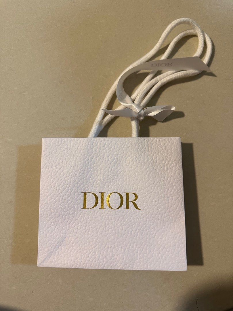 Dior paper bag, Luxury, Bags & Wallets on Carousell