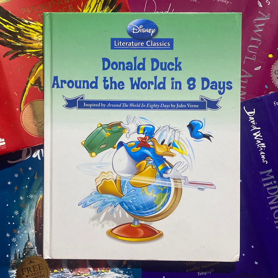 Disney Literature Classics: Donald Duck Around the World in 8 Days ...