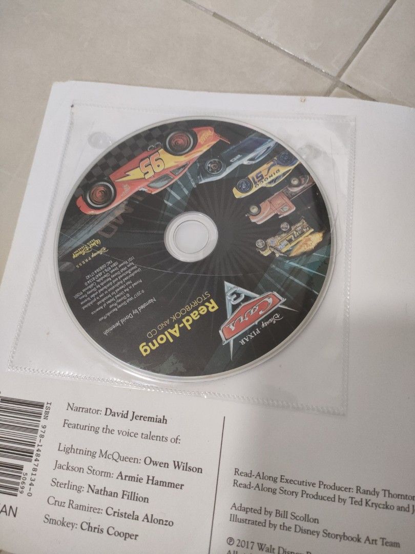 Disney PIXAR Cars 3 books with CD, Hobbies & Toys, Books & Magazines ...